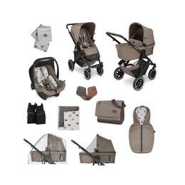 Abc Design Kombi-Kinderwagen Abc Design Kinderwagen Starter Set Salsa 4 Air Cream Pure Kollektion