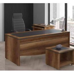 JVmoebel Schreibtisch Arbeitszimmer Schreibtisch Holz Bürotisch Büro Möbel Chefschreibtisch (Büro Schreibtisch)