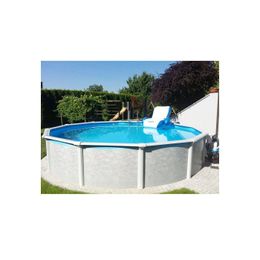 Steinbach Pool Achteckpool Stahlwand Swimming Pool Set "Grande rund" (549 x 135 cm)