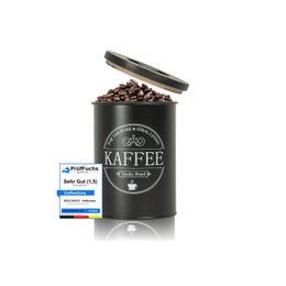 IDEALTASTIC Kaffeedose luftdicht 500g für anhaltendes Kaffeearoma