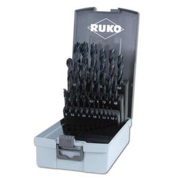 Ruko Metallbohrer Set DIN 338 Typ N HSS-R Ø 1-13mm