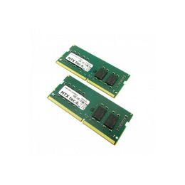 MTXtec 16GB Kit 2x 8GB RAM Arbeitsspeicher SODIMM DDR4 PC4-25600 3200MHz 260p Laptop-Arbeitsspeicher