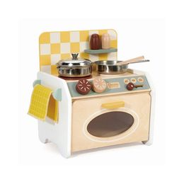 Classic World Spielküche Kleine Kinderküche Spielküche kochen backen braten Lernspiel