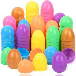Hey!Easter® Osterei 12x Ostereier Plastikeier Kunststoffeier Überraschungseier (12 St.