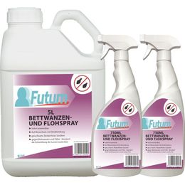 FUTUM Insektenspray Anti-Bettwanzen-Spray Floh-Mittel Ungeziefer-Spray