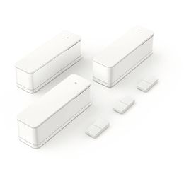 Bosch Smart Home Kontakt II, 3er Pack, Tür-/Fensterkontakt, Weiß