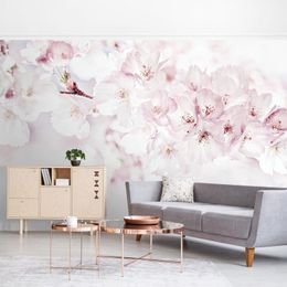 MICASIA Fototapete - Ein Kirschblütenhauch Größe HxB: 290cm x 432cm Material: Vlies Smart