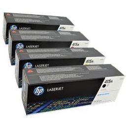 4 HP Toner W2030A-W2033A 415A Multipack BK C M Y 4-farbig