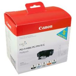 5 Canon Tinten 1033B013 PGI-9 Multipack je 1 x MBK / PC / PM / R / G