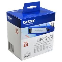 Brother PT Etiketten DK22223 weiss 50mm x 30,48m Rolle