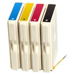 10 Ampertec Tinten kompatibel mit Brother LC-1000BK C M Y LC-970BK C M Y Universal 4-farbig