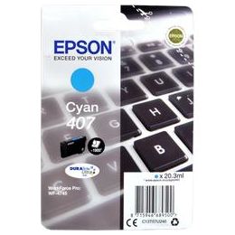 Epson Tinte C13T07U240 407 cyan