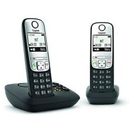 Gigaset DECT Telefon A690A Duo Schwarz Schnurlos