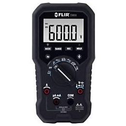 FLIR Tragbares Multimeter DM66 Stromversorgung: Batterie Test Typ: Spannung, Strom, Widerstand, Frequenz, Kapazität, Temperatur, Diode, Akustik