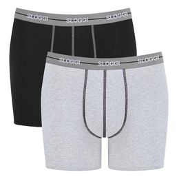 Sloggi Boxer shorts male Grey, Black size S