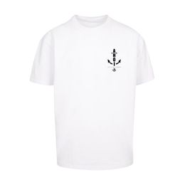 F4NT4STIC Shirt 'Ahoi Anker' Herren Gr&ouml;&szlig;e M schwarz / wei&szlig;