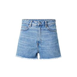 MONKI Shorts Damen Größe 24 blue denim
