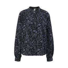 QS Bluse Damen Größe S flieder / schwarz