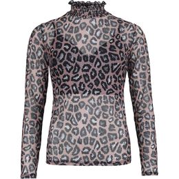 Gothicana by EMP Gothicana X Elvira Longsleeve Langarmshirt leopard in L