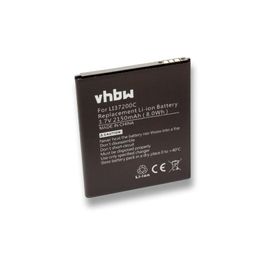 vhbw passend für Hisense HS-U970E-8, U966, U970, HS-U971, HS-U971AE, T970 Smartphone-Akku Li-Ion 2150 mAh, schwarz