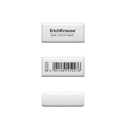 Erich Krause Radiergummi, Radiergummi weich 3,2 x 1,5 x 1,2 cm weiß 1 Stück