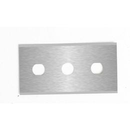 BURI Glasschaber 12x Cerankochfeldschaber + 5 Klingen Schaber Kochfeldschaber Küche TOP