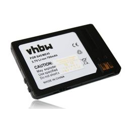 vhbw passend für Siemens 6618, ME45, 3618, S45, S45i Mobilfunk (700 mAh, Smartphone-Akku Li-Ion 700 mAh, schwarz