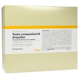 Heel Testis Compositum N Ampullen 100 St