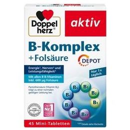 Queisser Doppelherz B-Komplex+Folsäure Tabletten 45 St