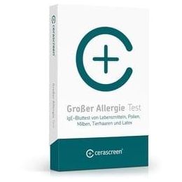 Cerascreen Großer Allergie-Test-Kit Blut 1 St