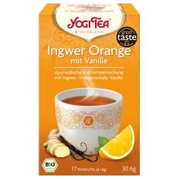 Yogi TEA Ingwer Orange mit Vanille Bio Filterbeut. 17X1.8 g