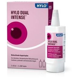 Hylo Dual intense Augentropfen 2X10 ml