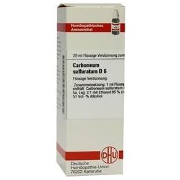 DHU-Arzneimittel Carboneum Sulfuratum D 6 Dilution 20 ml