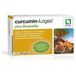 Dr. Loges + Co. GmbH Curcumin-Loges plus Boswellia Kapseln 120 St