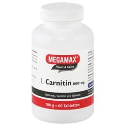 L-Carnitin 1000 mg Megamax Tabletten 60 St