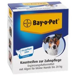 BAY O PET Zahnpfl.Kaustreif.f.kl.Hunde 140 g