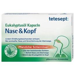 Tetesept Eukalyptusöl Kapseln Nase & Kopf 20 St