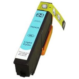 Ampertec Tinte ersetzt Epson C13T24354010 light cyan 24XL