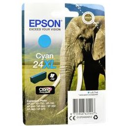 Epson Tinte C13T24324012 Cyan 24XL cyan