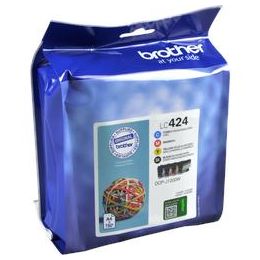 4 Brother Tinten LC-424VAL Multipack 4-farbig