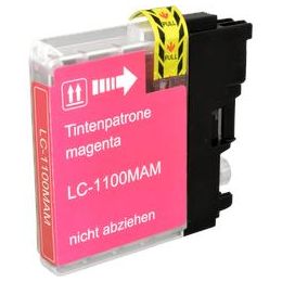 Ampertec Tinte kompatibel mit Brother LC-1100M LC-980M Universal magenta