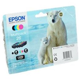 4 Epson Tinten C13T26164010 26 4-farbig