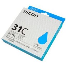 Ricoh Gel Cartridge 405689 GC-31C cyan OEM