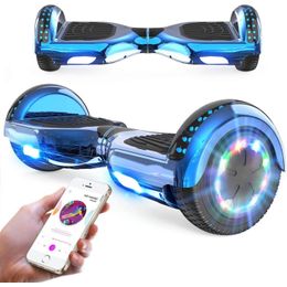 HITWAY Balance Scooter 6.5 Zoll Hoverboard700W RGB LED-Leuchten