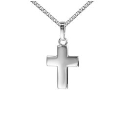 JEVELION Kreuzkette Kreuzanhänger 925 Silberkreuz