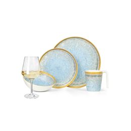 Moritz Geschirr-Set Camping Geschirr Crystal Blue