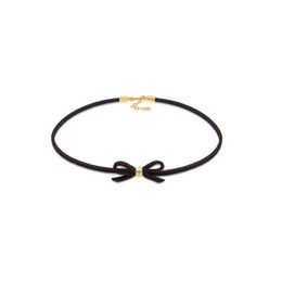 Elli Kette ohne Anhänger Elli Halskette Kropfband Choker Leder Schleife Tracht 925 Silber