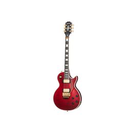 Epiphone E-Gitarre, Alex Lifeson Les Paul Custom Axcess Ruby