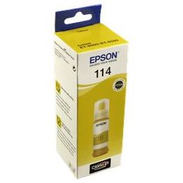 Epson Tinte C13T07B440 114 yellow Nachfülltinte