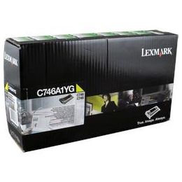 Lexmark Toner C746A1YG C746A2YG yellow